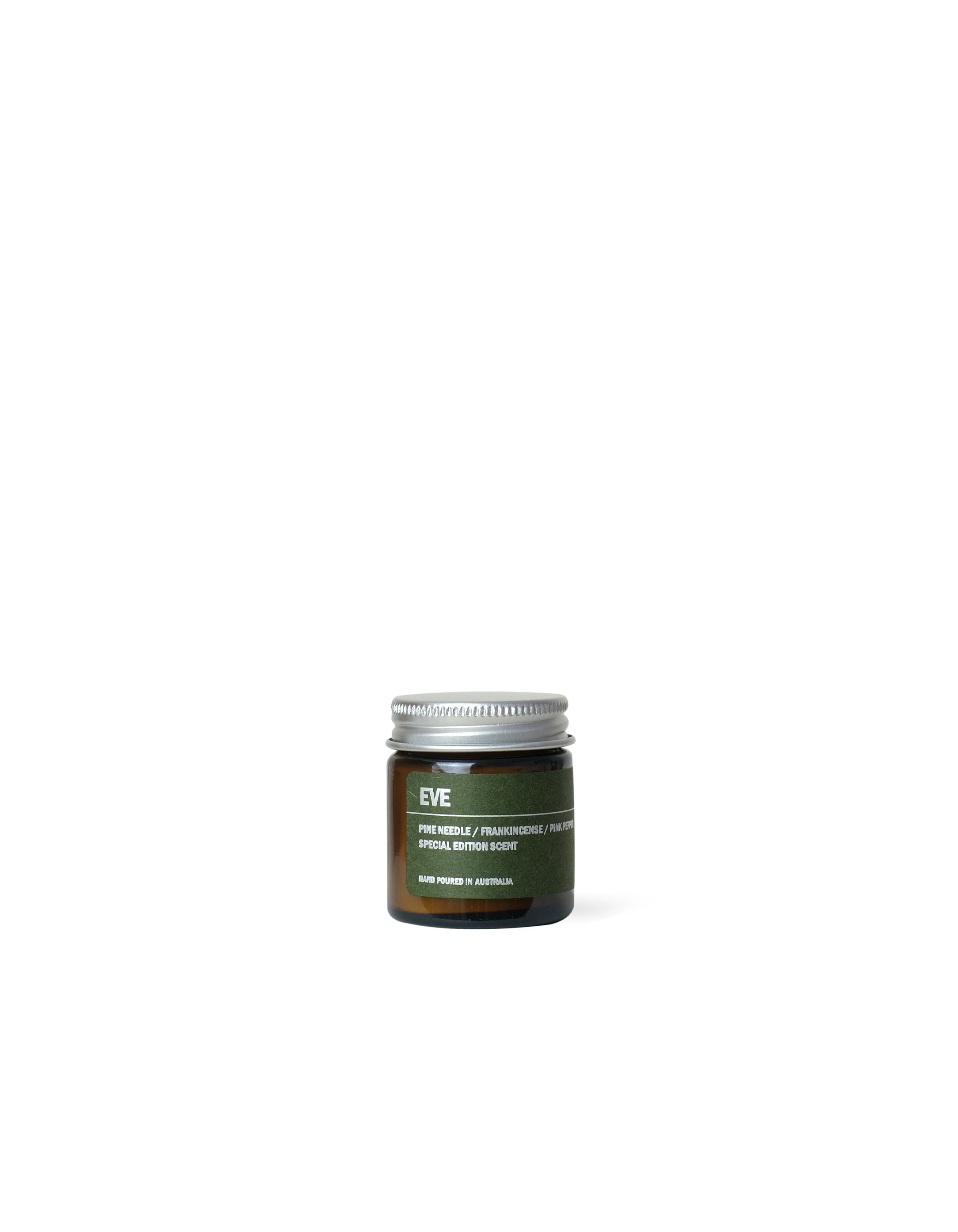 EVE: Pine Needle / Frankincense / Pink Pepper Mini Candle 30g – Posie